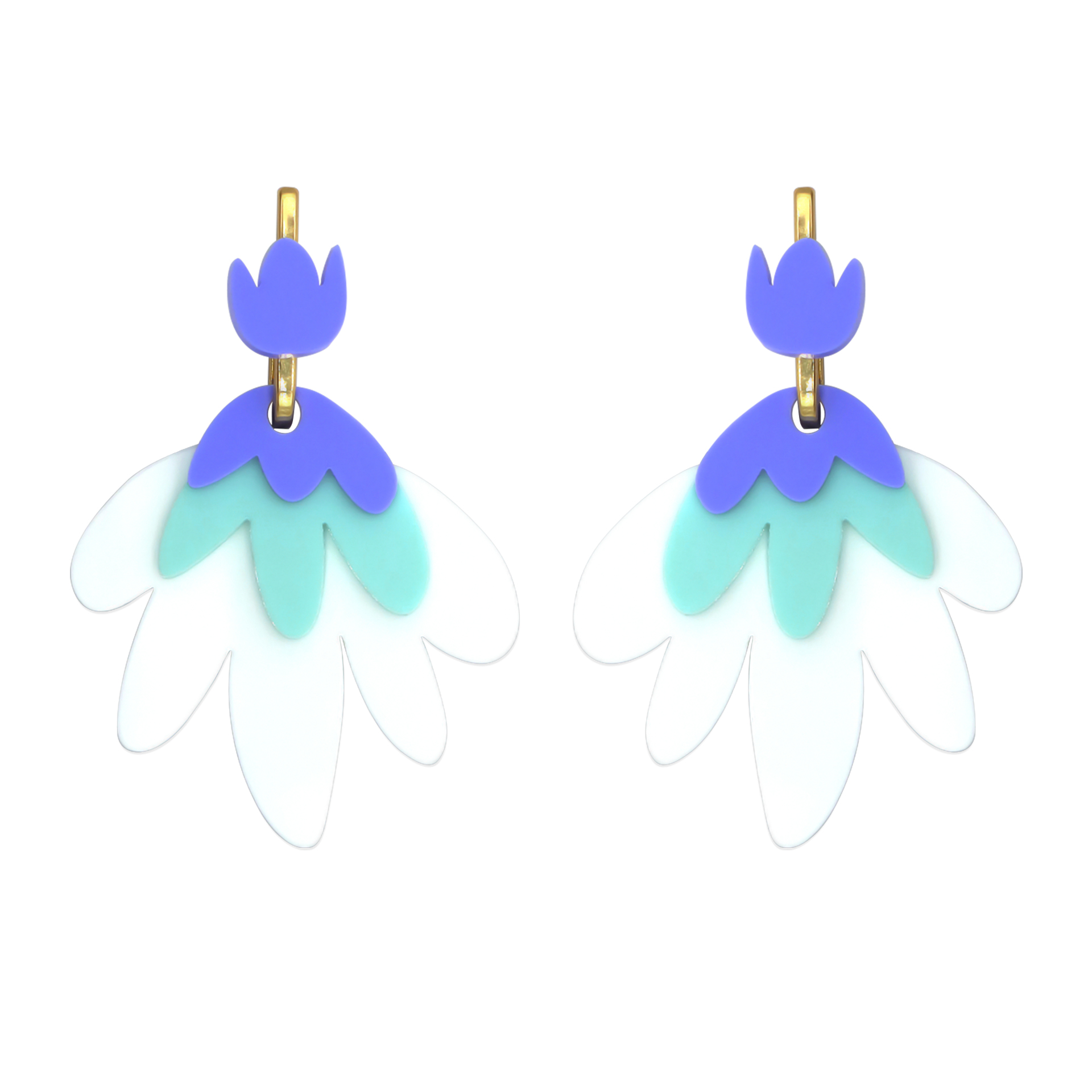 TULIPÁN AZUL - papiroga